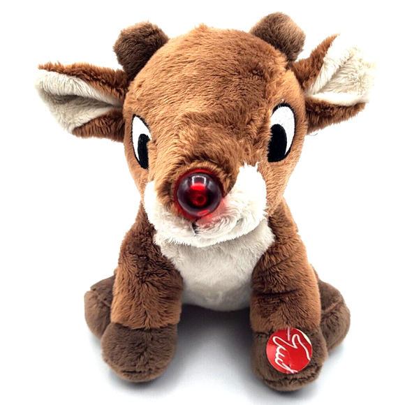 Dan Dee | Toys | Dandee Rudolph The Red Nosed Reindeer Singing Blinking ...